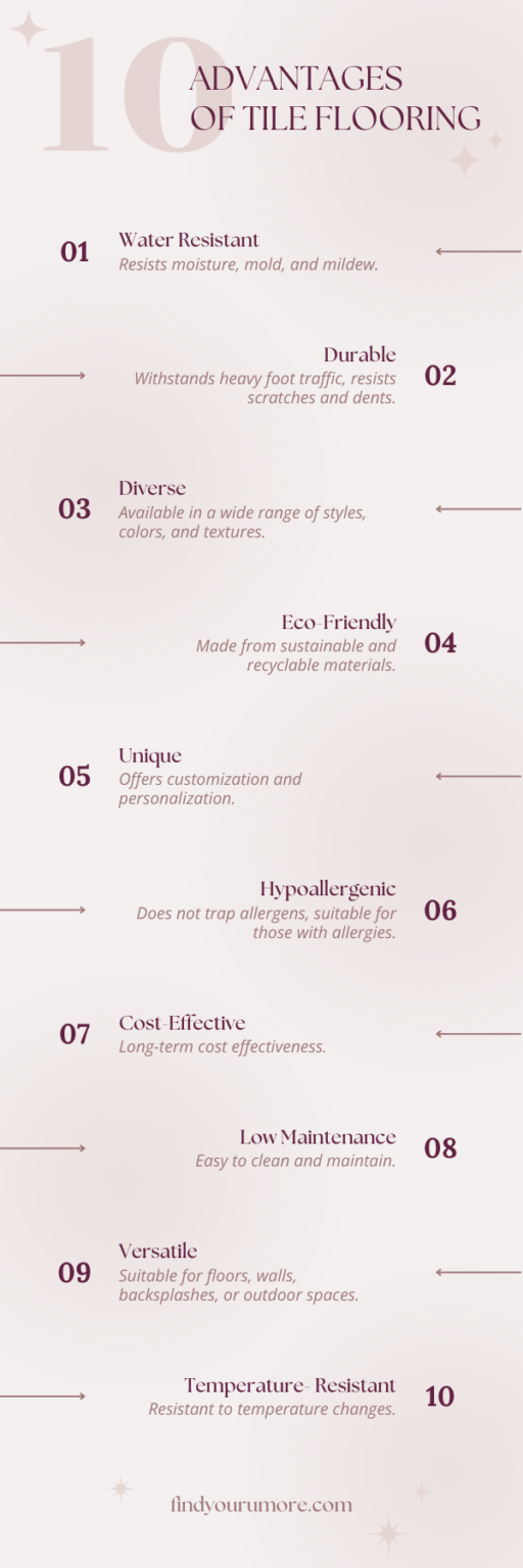 10 Advantages of Tile Flooring - UMORE